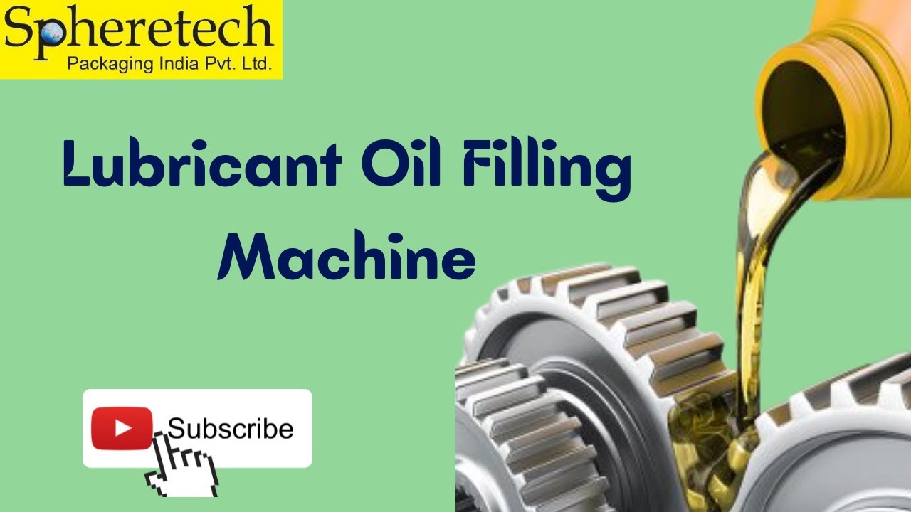 Lube Oil Jar Filling Machine - YouTube