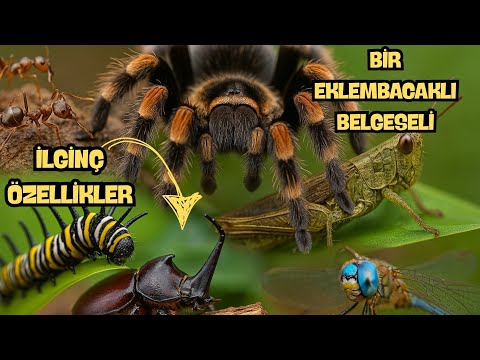 BELGESEL : DOĞADA YAŞAYAN BÖCEKLER VE ÖRÜMCEKLER
