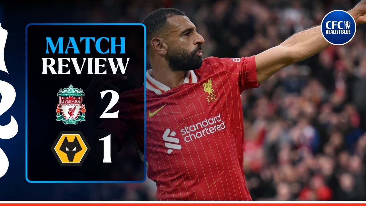 LIVERPOOL EXTEND LEAD WITH DRAMATIC LATE WIN || LIVERPOOL 2-1 WOLVES ...