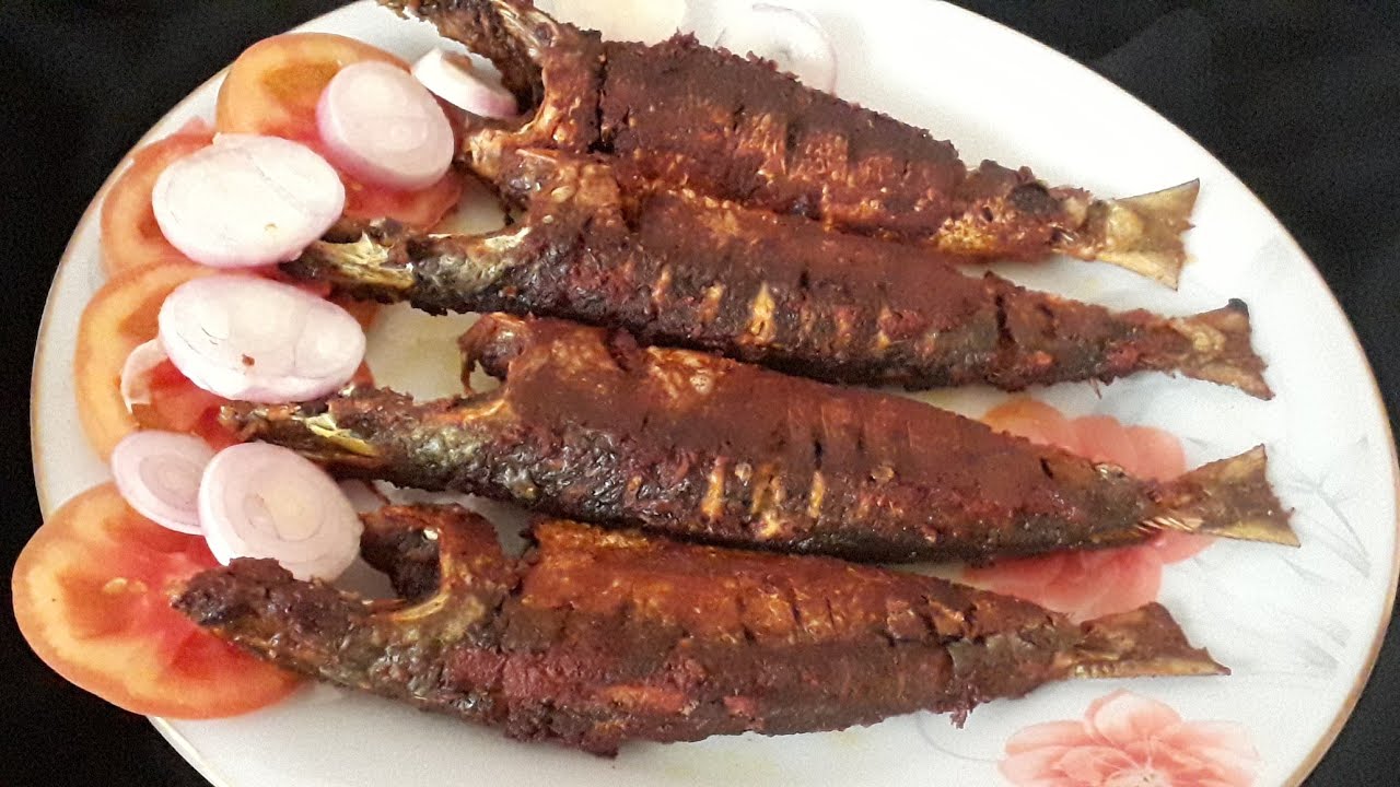 Kolombo Fish Fry Bengali - Colombo Fish Cooking - Sea Fish Curry Recipe ...