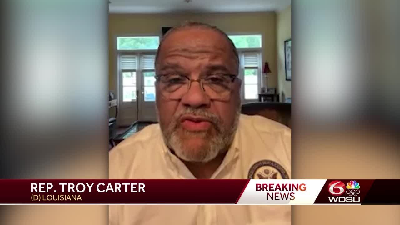 Congressman Troy Carter weighs in on Louisiana endorsing Kamala Harris ...