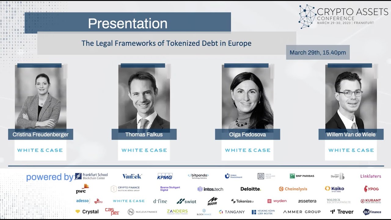 Industry Insights (CAC23A) – The Legal Frameworks of Tokenized Debt in ...