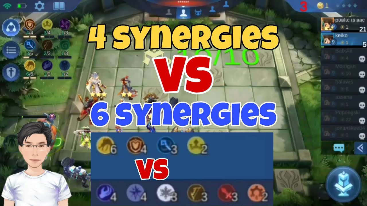 4 Synergies VS 6 Synergies | Magic Chess Best Synergy - YouTube