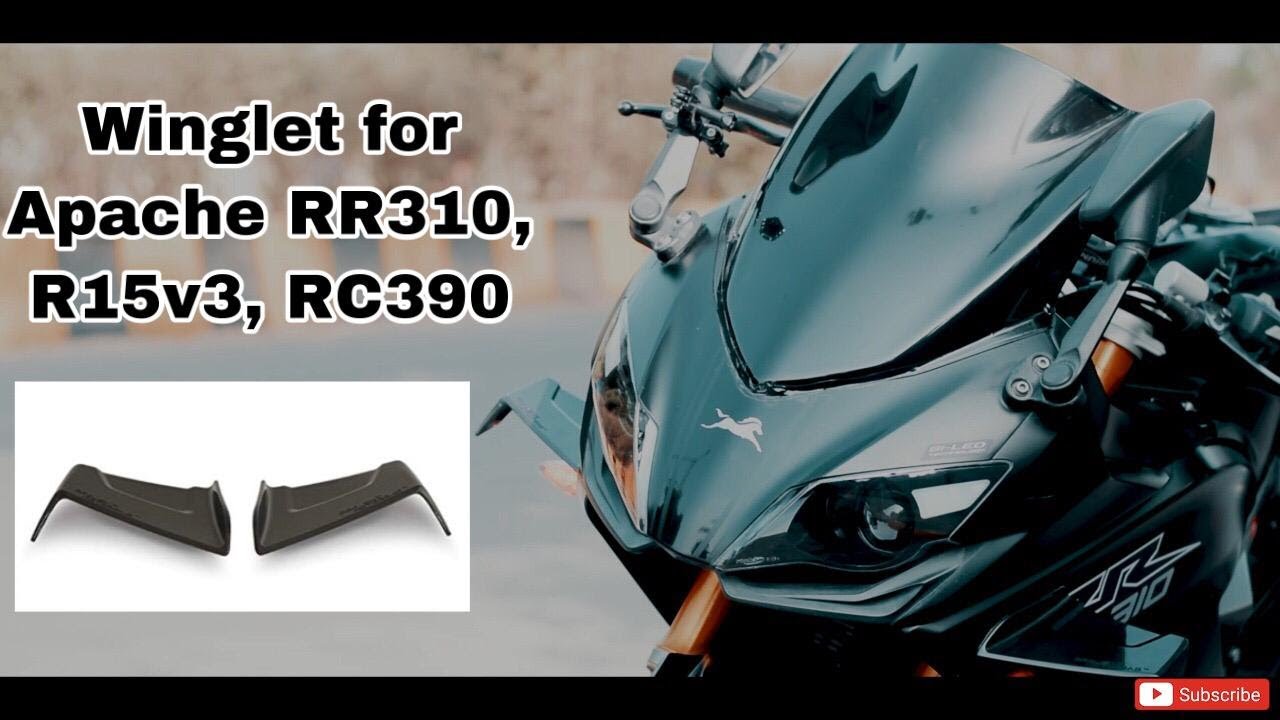 Winglet for Apache RR310, R15 v 3, RC390, RC200, RC125 - YouTube