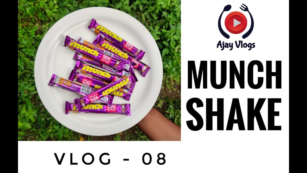 Munch Shake | Munch Shake Recipe | Ajay Vlogs - 08 - YouTube