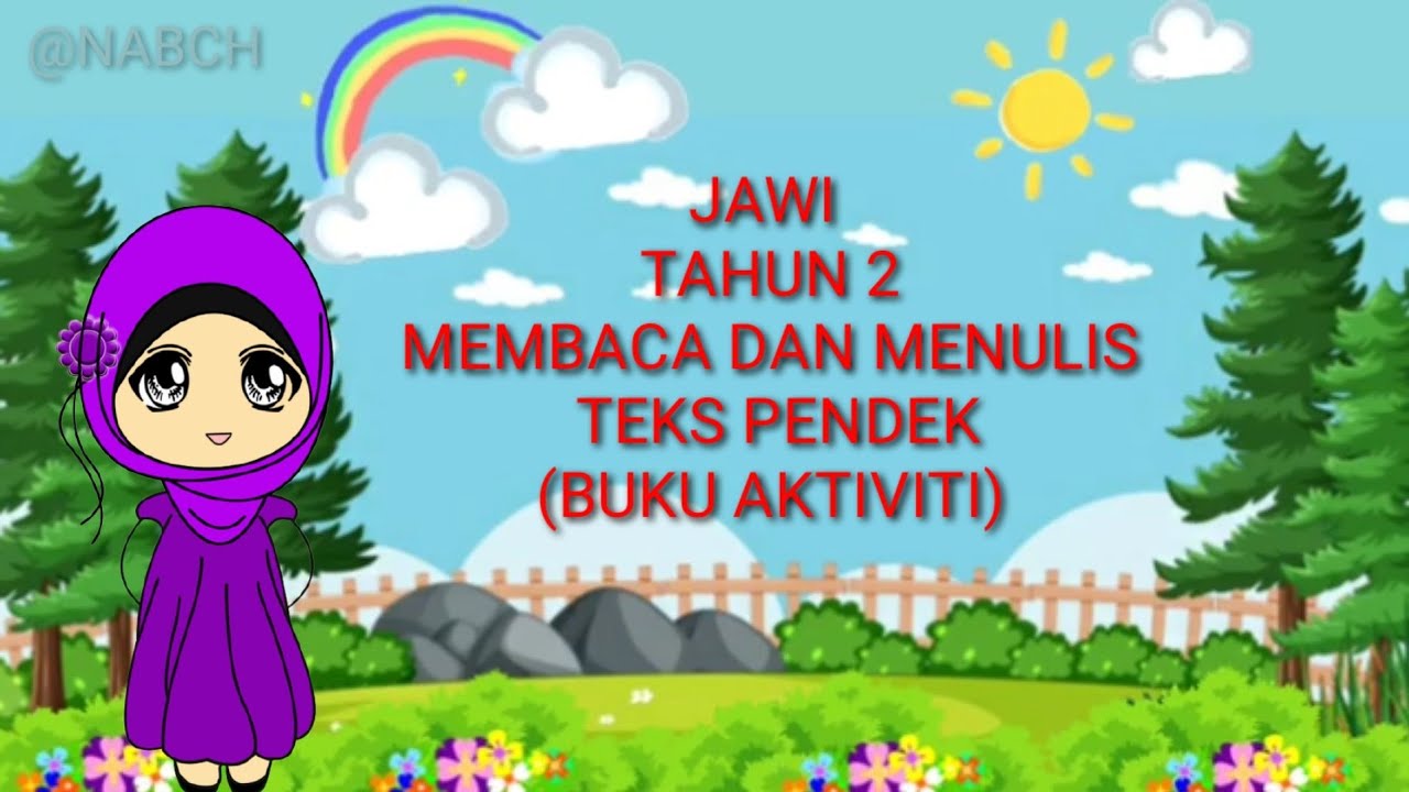JAWI TAHUN 2 - MENJAWIKAN TEKS PENDEK BUKU AKTIVITI MS 54 - YouTube