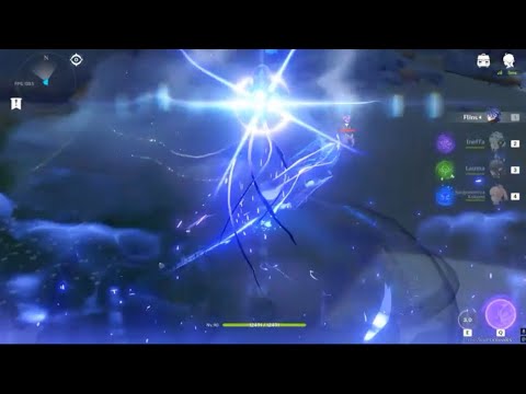 Flins combat and special burst animation - YouTube
