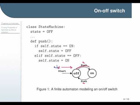 Minimal Introduction to State Diagrams and Finite Automata - YouTube