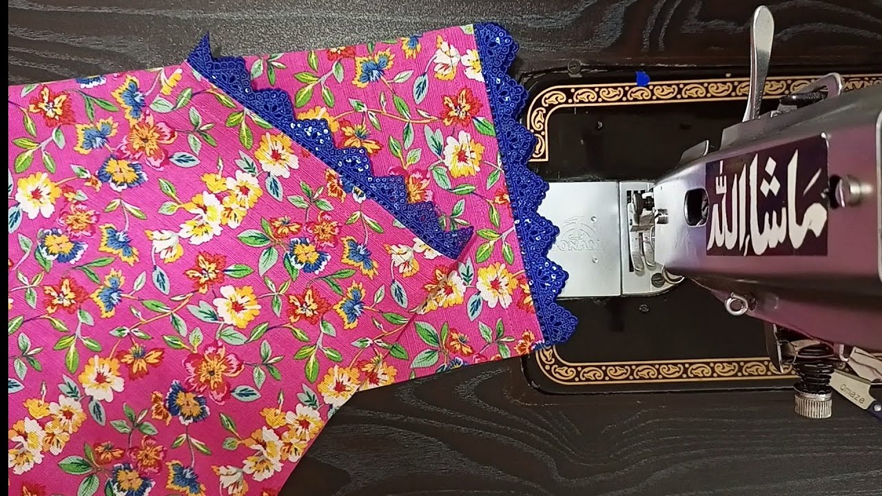 Sewing Tips and Tricks: Hidden Stitching for Lace Stitching - YouTube