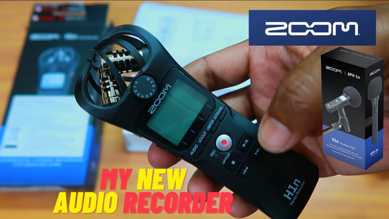ZoomH1N Handy Audio Recorder Unboxing 2021 | Best portable handy audio ...