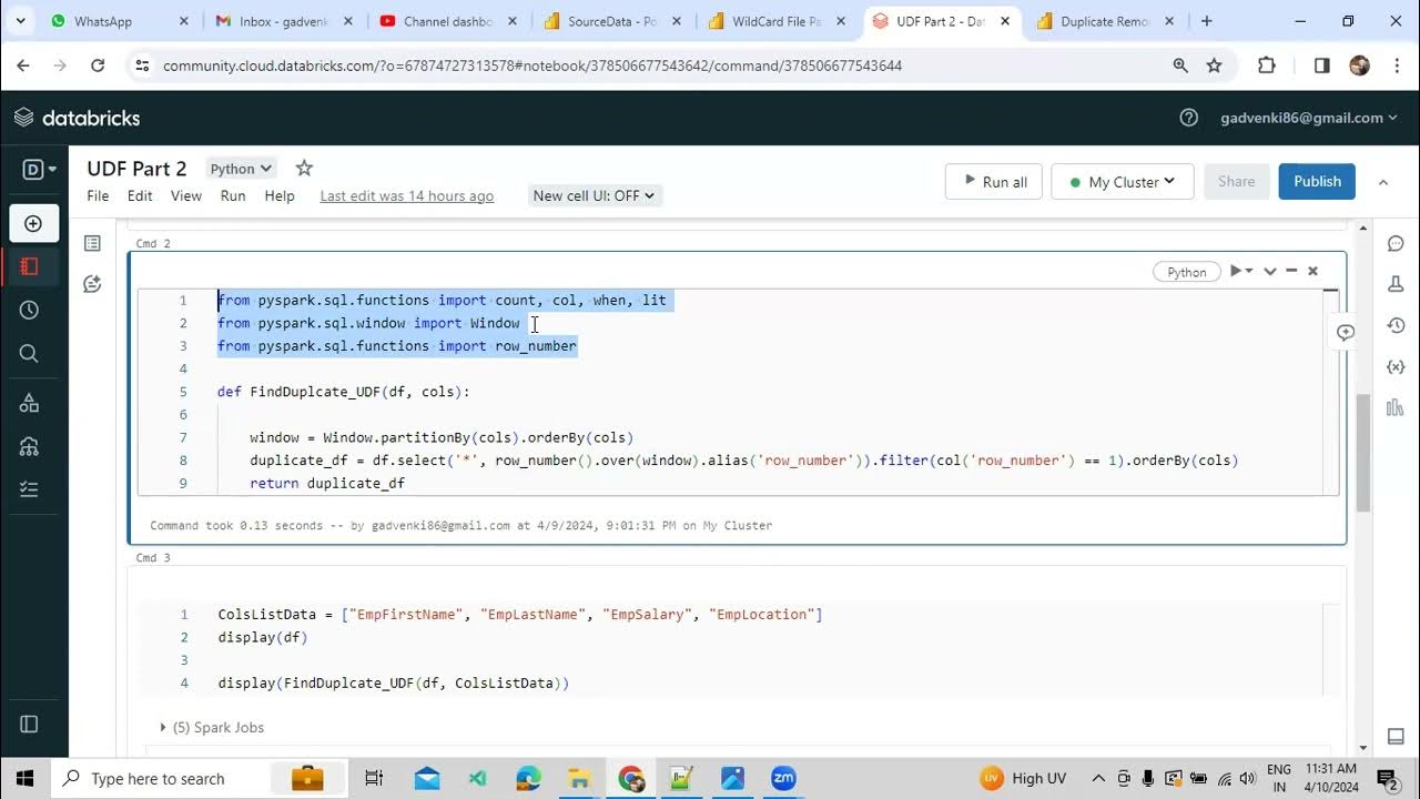 98 How To Remove Duplicate Records Using User Defined Functions In 98-how-to-remove-duplicate-records-using-user-defined-functions-in