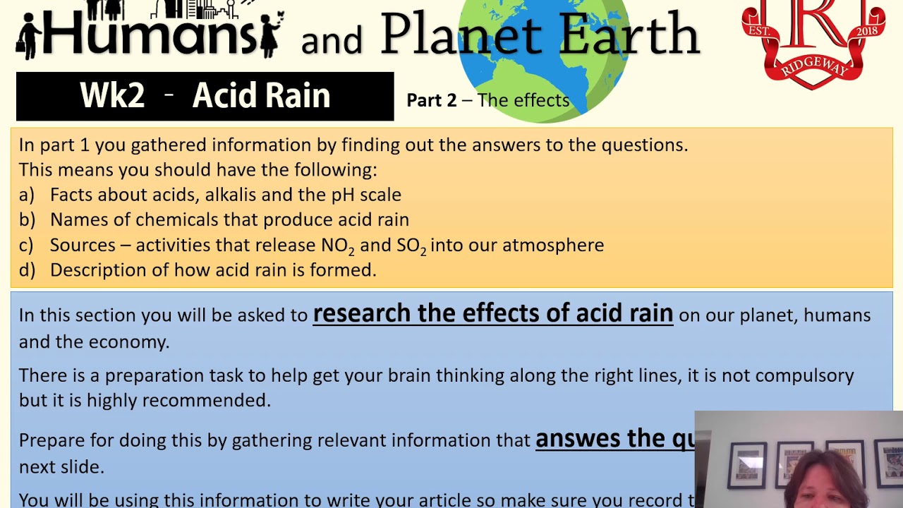 Acid Rain Project final full - YouTube