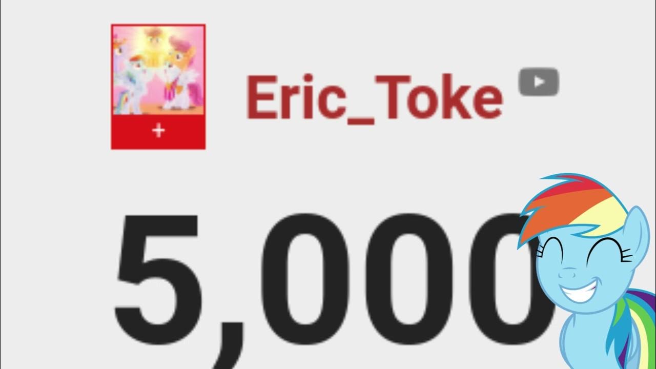 5,000 SUBSCRIBERS - YouTube