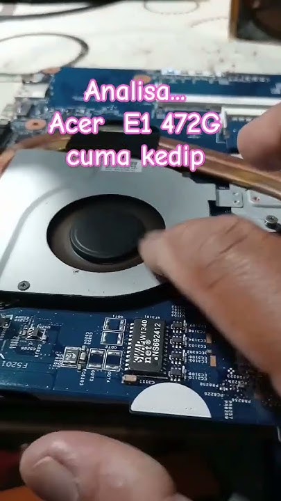 Acer e1 472g cuma kedip - YouTube