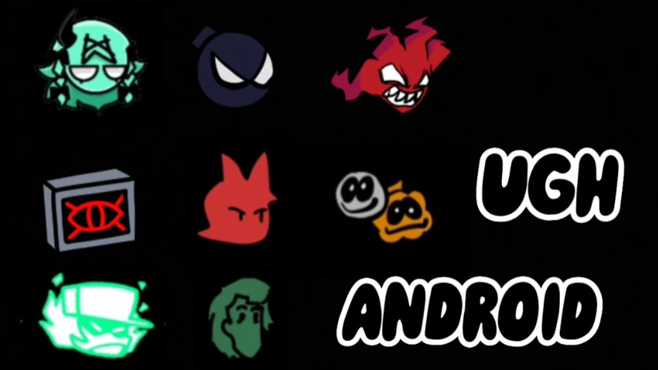 FNF UGH but Everyone Sings It android (300 Sub Special) - YouTube