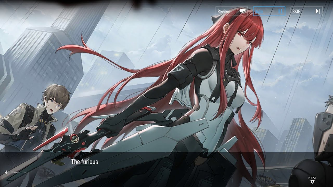 Punishing Gray Raven Story Interlude Vera Garnet 60 FPS Gameplay ...