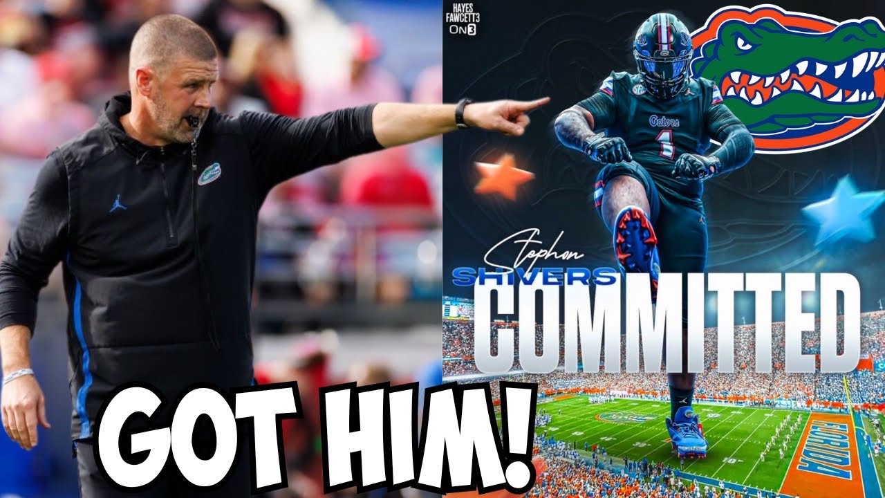 HUGE GET! Gators Football LANDS Stephon Shivers! 🐊🔥 - YouTube