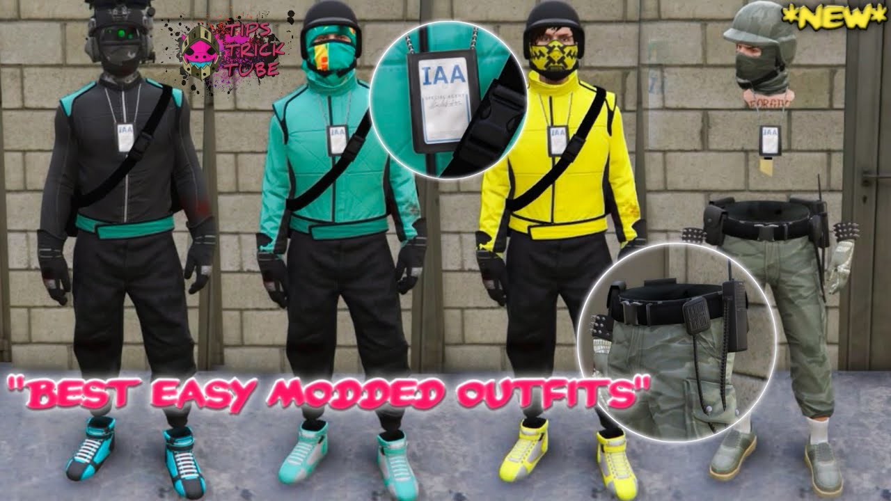 GTA 5 HOW TO GET MULTIPLE MODDED OUTFITS! AFTER PATCH 1.61 #25 GTA ...