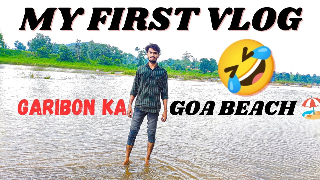 Garibon Ka Goa Beach ⛱️🤣 My First Vlog || - YouTube