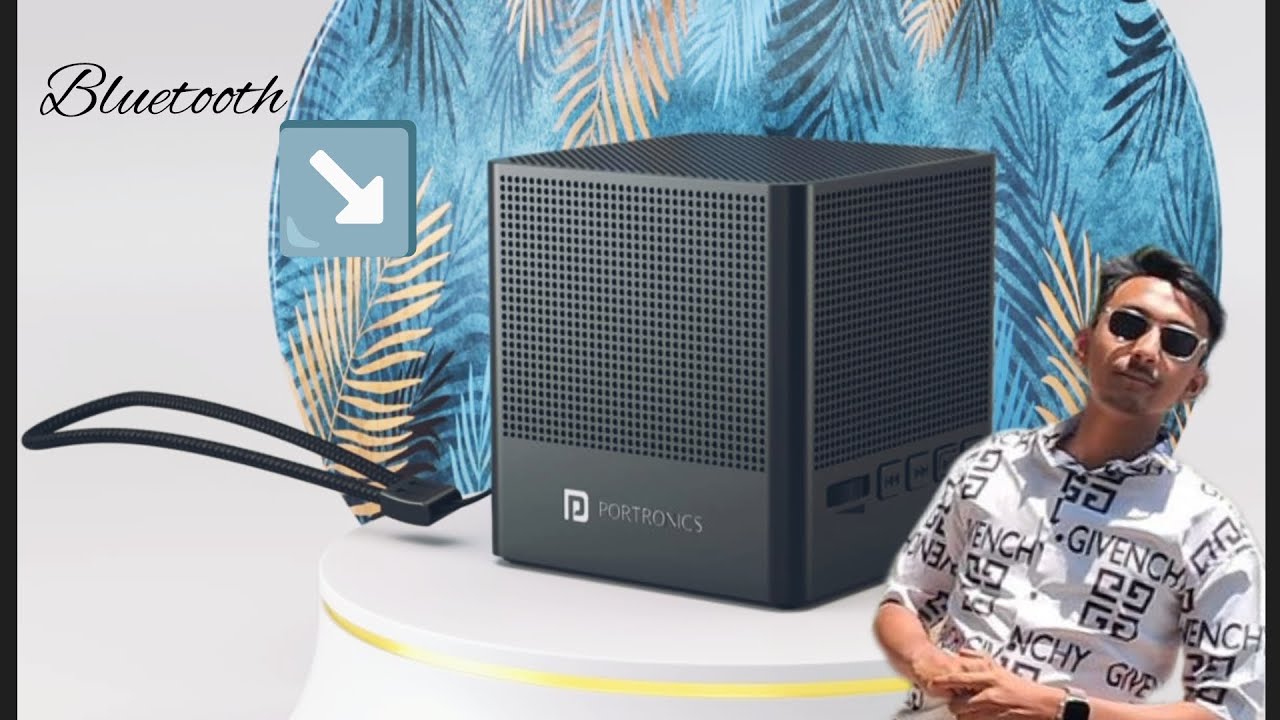 Portronics Bounce 2 5W Portable Bluetooth Speaker with in-Built FM ...