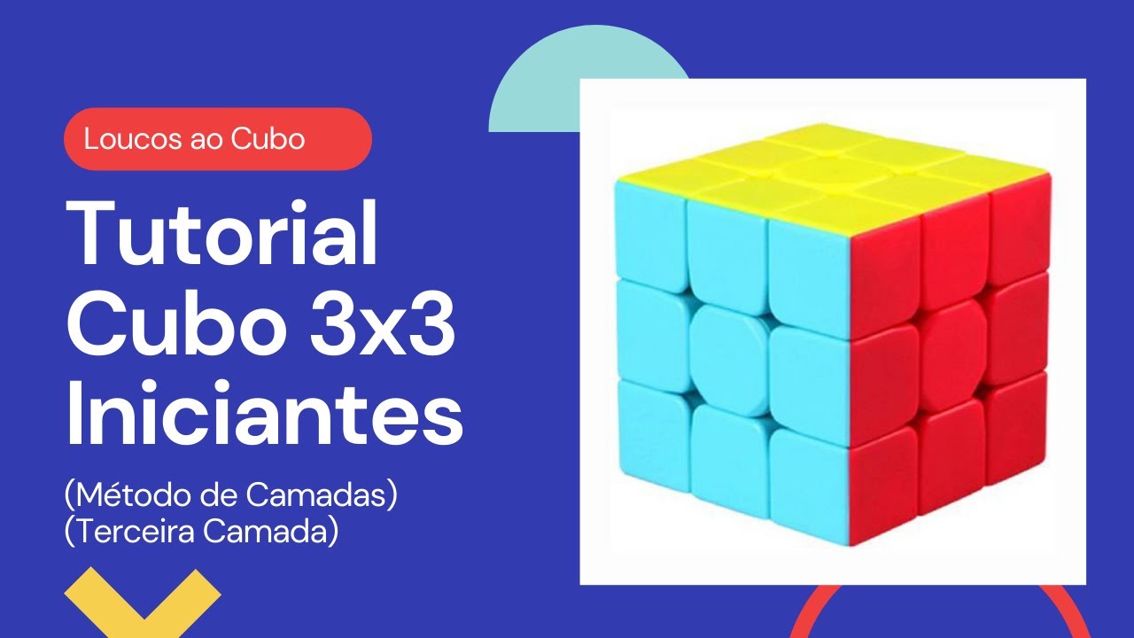 Tutorial Cubo 3x3 Iniciantes - Terceira camada. - YouTube