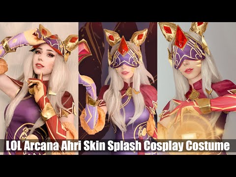Unboxing Video| LOL Arcana Ahri Skin Splash Cosplay Costume @Rolecosplay