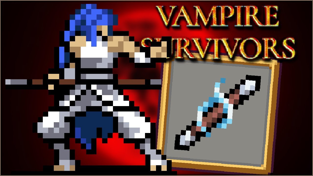 NUEVO PERSONAJE DEL DLC Y NUEVA ARMA • Vampire Survivors #33 - YouTube