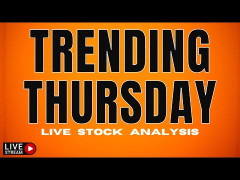 🔴[LIVE] Earnings season is upon us! -Trending Thursday
