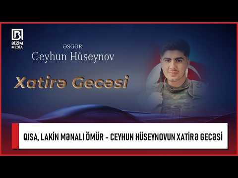 Qısa, lakin mənalı ömür   Ceyhun Hüseynovun xatirə gecəsi