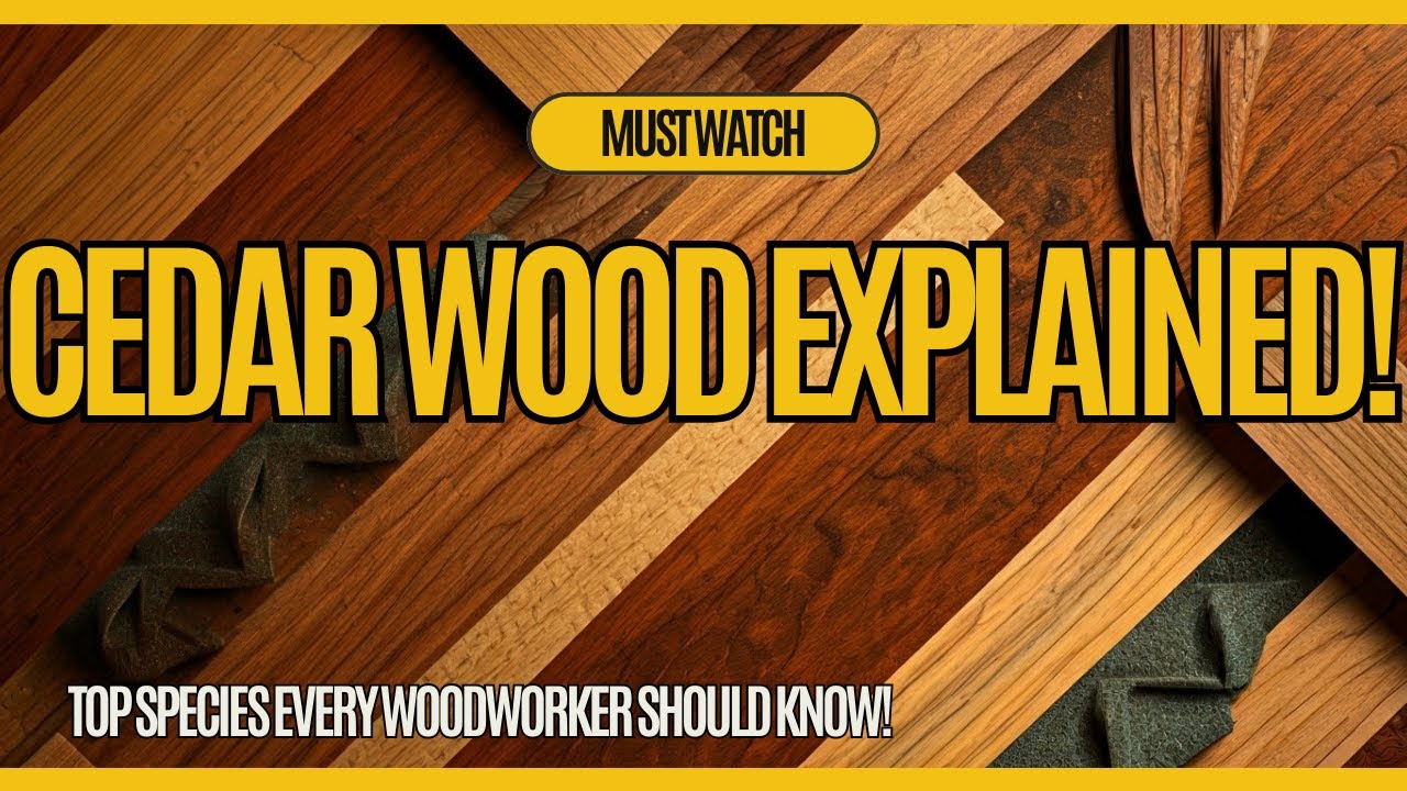 Types of Cedar Wood: Identifying Key Species for Woodworkers - YouTube