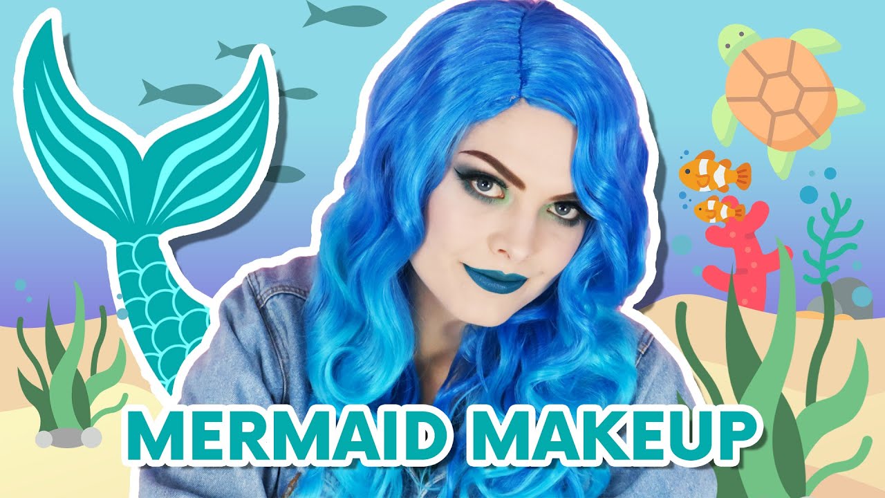 Cute Mermaid Makeup Tutorial - YouTube