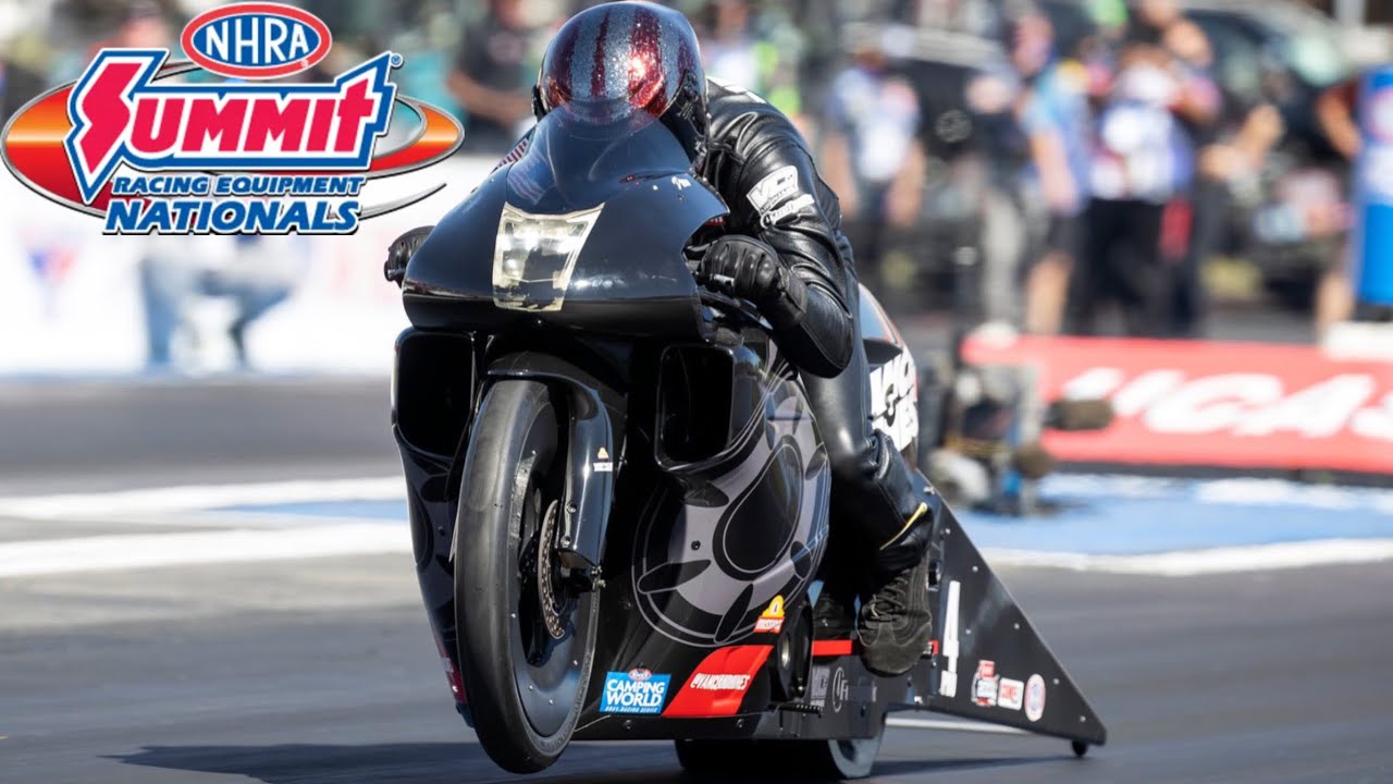 2024 NHRA Summit Nationals | Pro Stock Motorcycle Qualifying Q3 ...