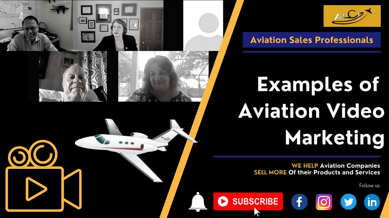 Examples of Video Marketing by Aviation Companies - YouTube