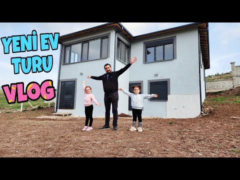 YENİ EVİMİZ BİTMEK ÜZERE! BAHAR BANU ALYA İLE YENİ EV TURU VLOG !! ماما جابت بيبي - جنى مقداد | طيور