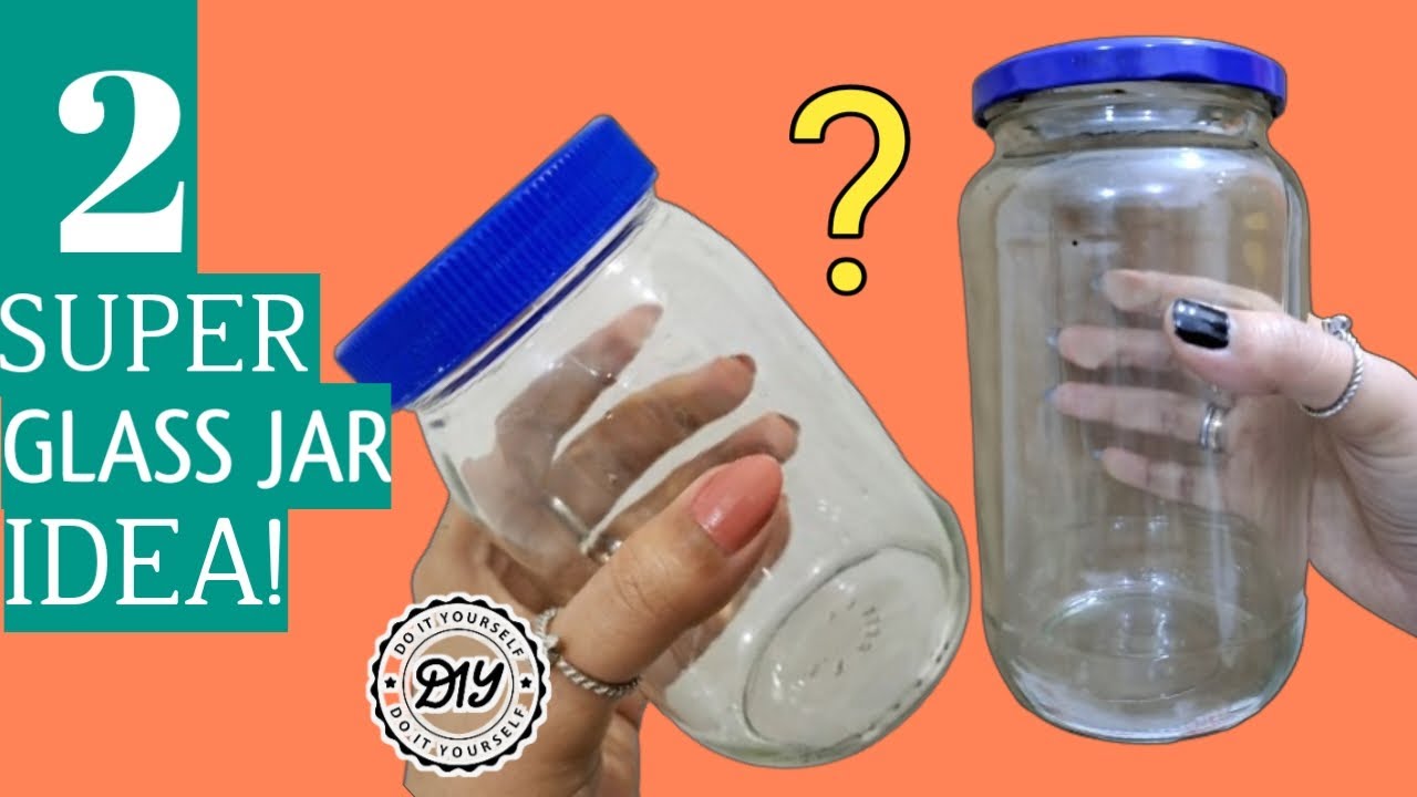 2 Incredible Glass Jar Ideas! 😍 DIY💫 - YouTube