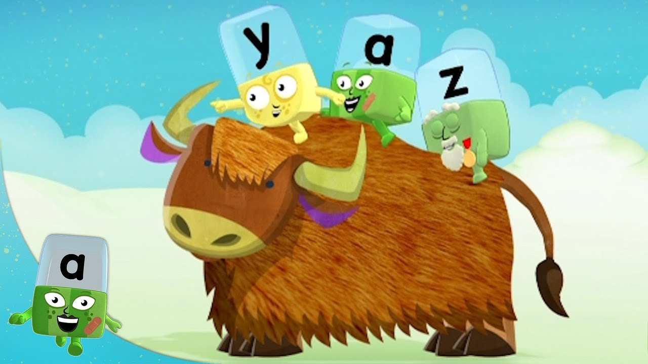 Alphablocks - Funny Animal Friends! | Learn to Read | Phonics for Kids ...