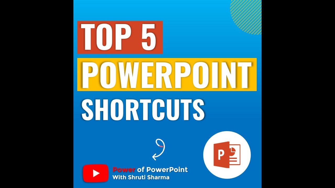 #shorts Top 5 PowerPoint Shortcuts Part 1 - YouTube
