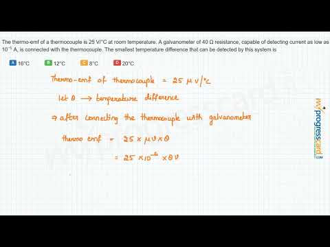 The thermo-emf of a thermocouple - YouTube