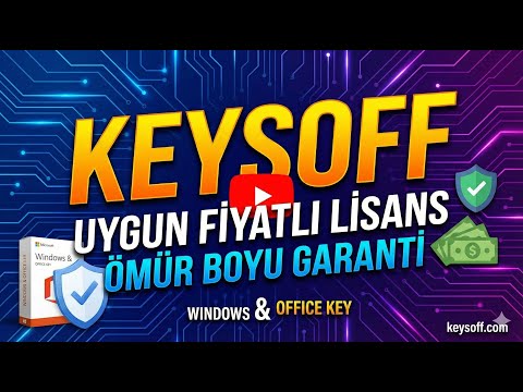 Keysoff Yeni Yıl İndirimi ile Ömür Boyu MS Office 2021 ve Windows 11'i ucuza satın alın...