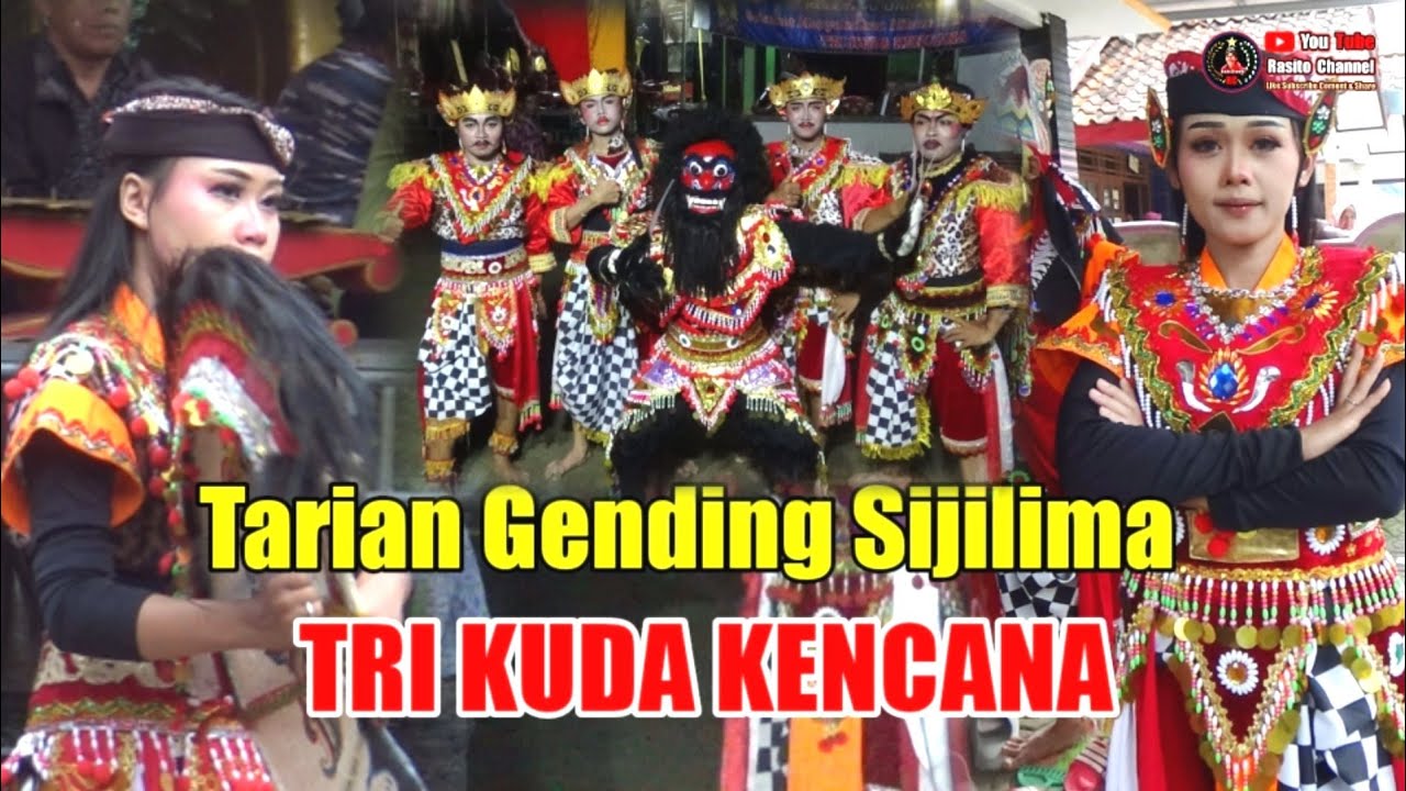 Tarian Gending Sijilima TRI KUDA KENCANA Live Kali kumbang Donorojo ...