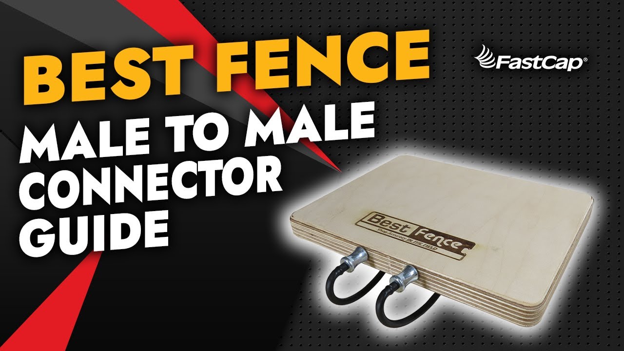 Best Fence Male to Male Connector Installation Guide - YouTube