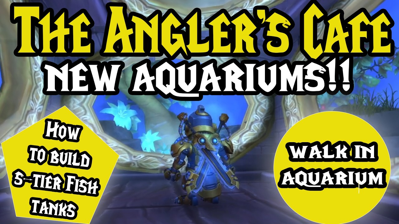 How to Build Aquariums in Wow Housing - YouTube