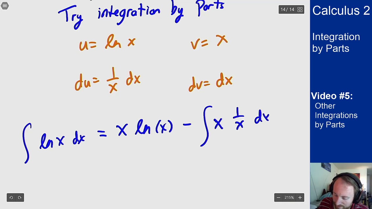Integration by Parts - Video 5 - Other Integrations by Parts - YouTube