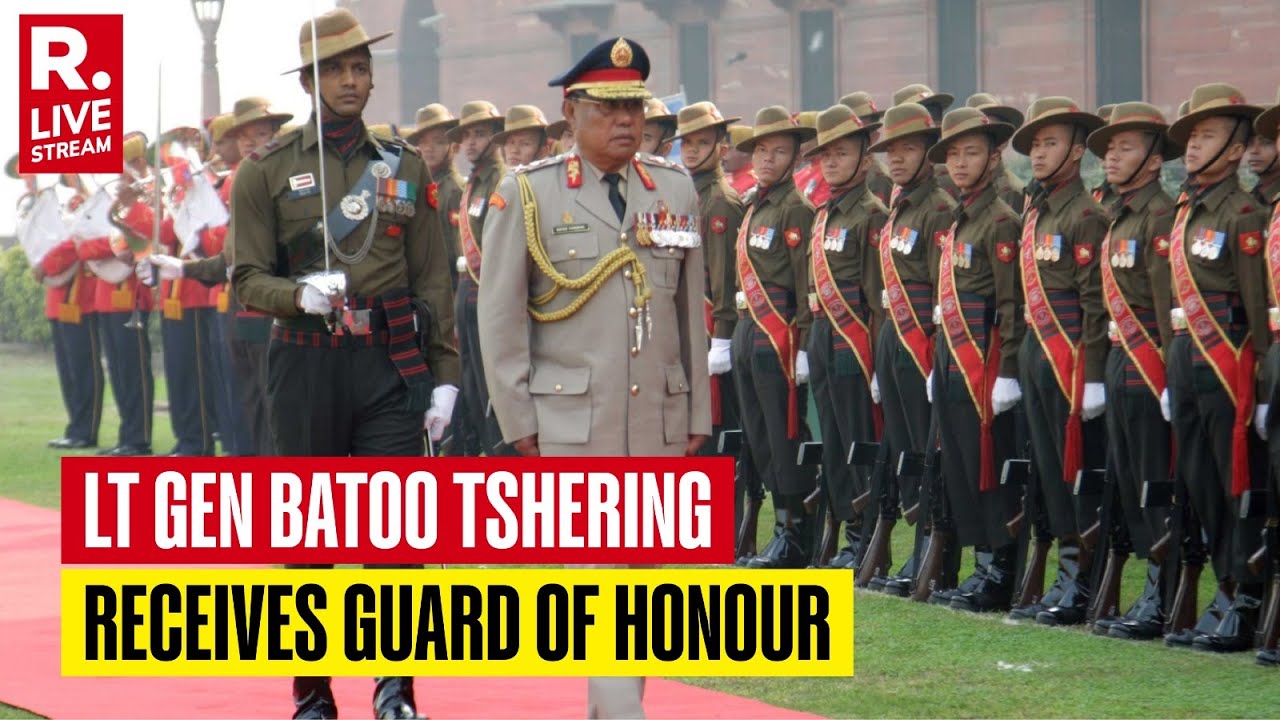 LIVE: Royal Bhutan Army's Chief Operations Officer Receives Guard Of ...