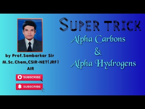 Alpha Hydrogen ( Easy trick | examples | Importance of Concept ...