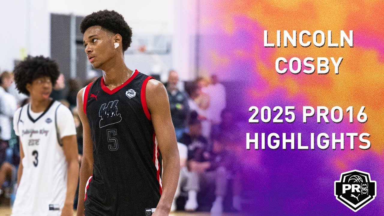 Lincoln Cosby | 2025 PRO16 Highlights | Sessions 1 - 3 - YouTube