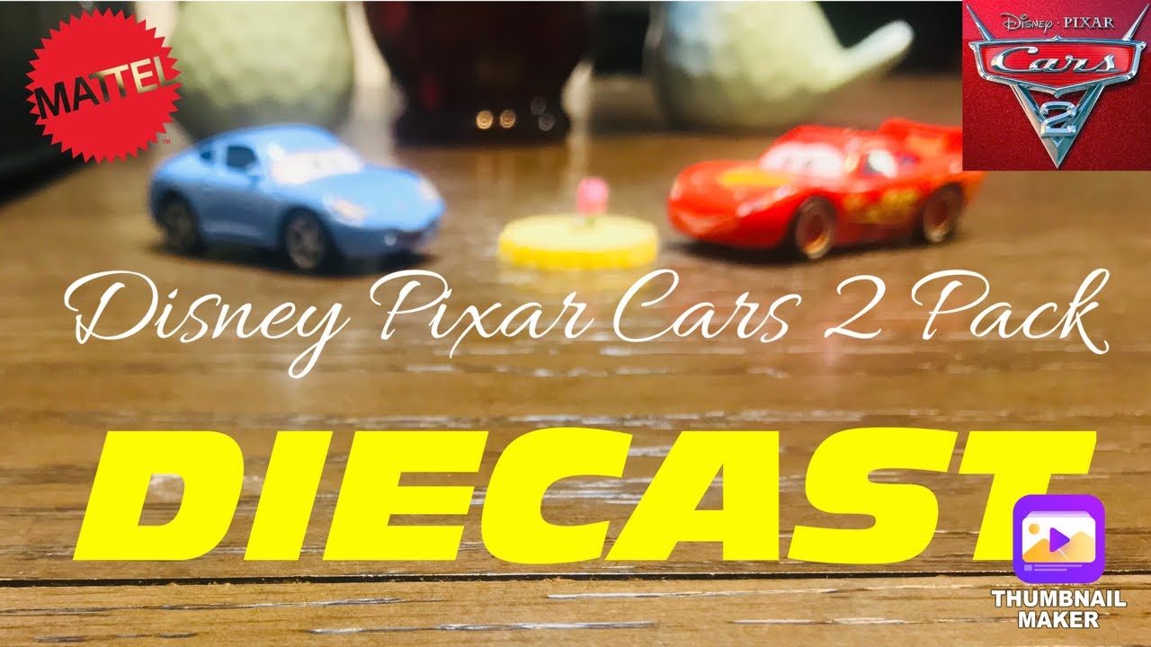 DISNEY PIXAR CARS 2 HUDSON HORNET PISTON CUP LIGHTNING MCQUEEN AND ...