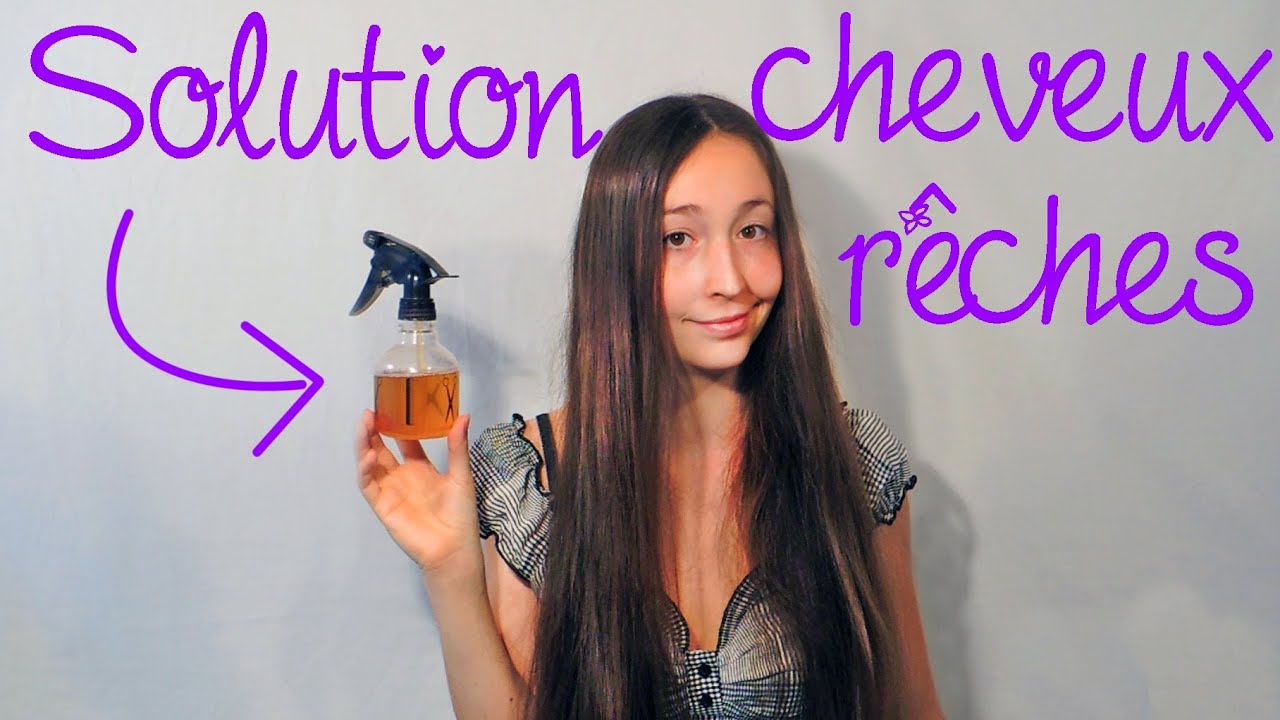 🌸110 Spray cheveux rêche : solution maison naturelle - YouTube