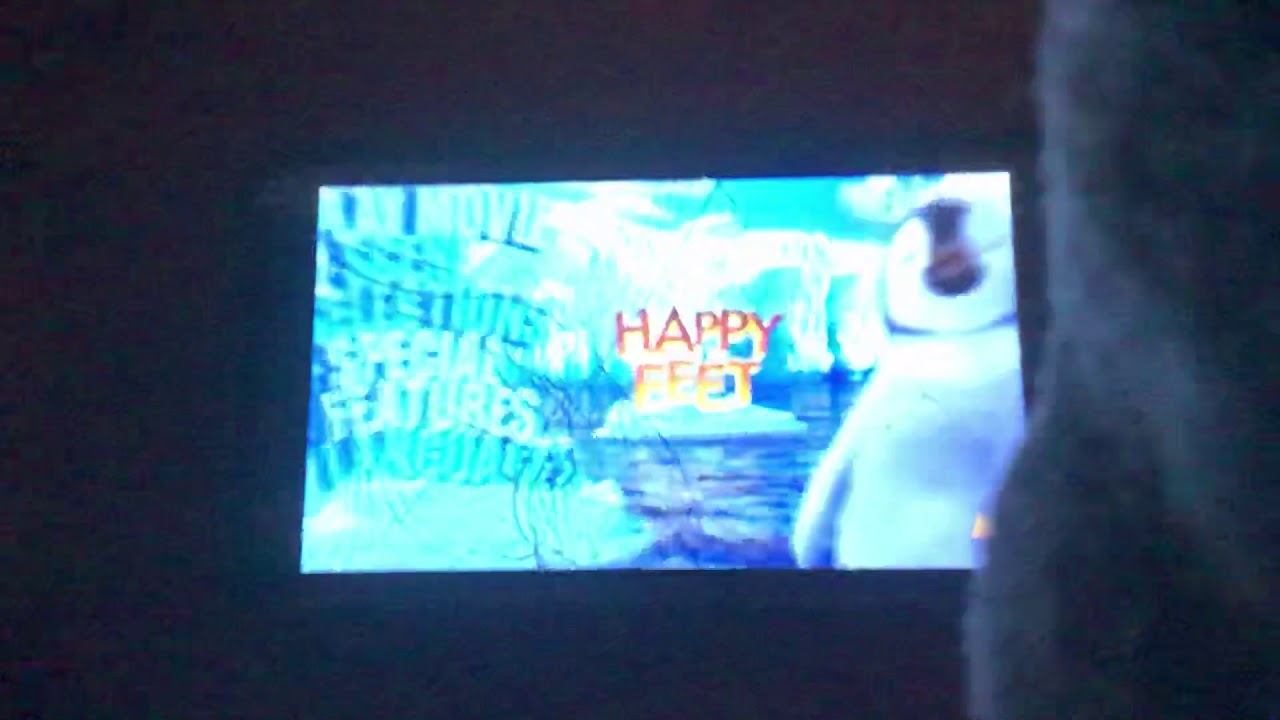 Happy feet DVD menu - YouTube