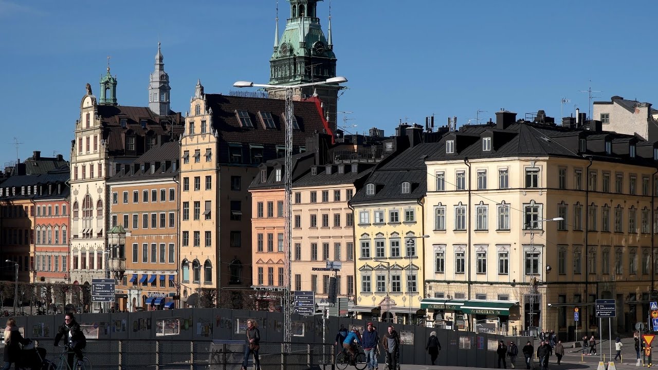 Stockholm Slussen & Gamla Stan 2017-03-19 UHD 4K - YouTube
